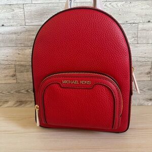 MICHAEL Michael Kors | Bags | Michael Kors Mini Bright Red Jaycee ...
